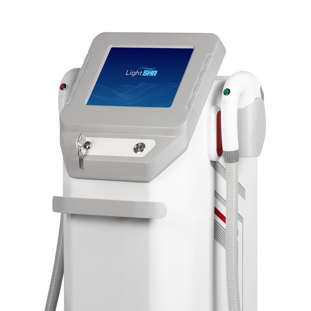 Hair Removal Skin Rejuvenation SHR IPL Beauty Machine 2000W With 2 Handles