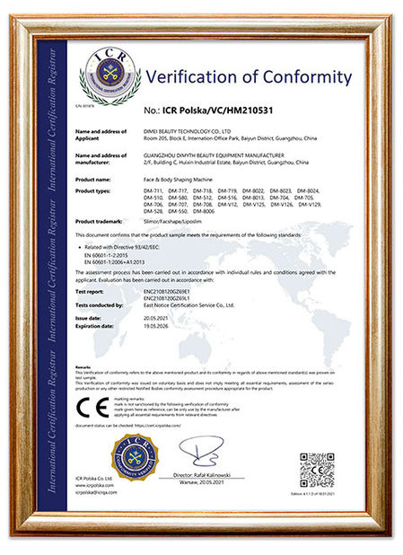 China Dimei Beauty Technology Co, Ltd quality control